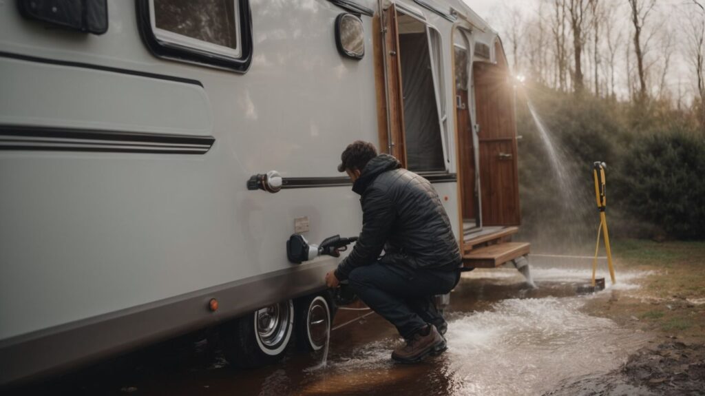 Caravan Cleaning Tips: Can You Safely Jet Wash Your Mobile Home ...